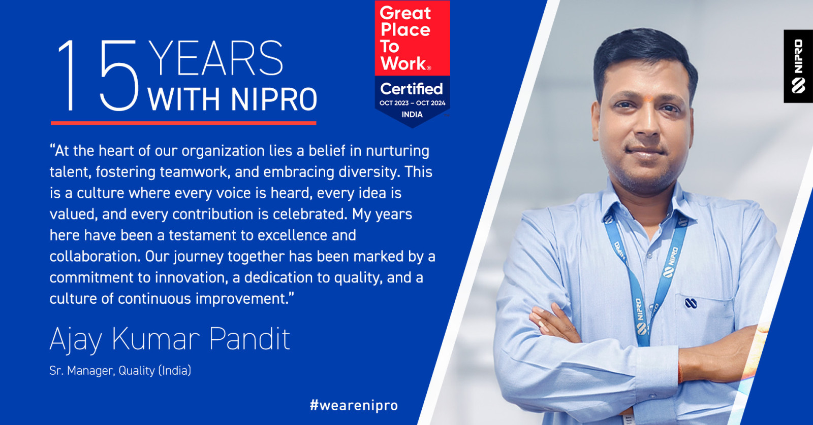 Life at Nipro | Nipro